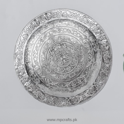 Simple Silver Plate - MPcrafts.Pk